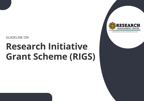 IIUM Research | Guidelines on RIGS